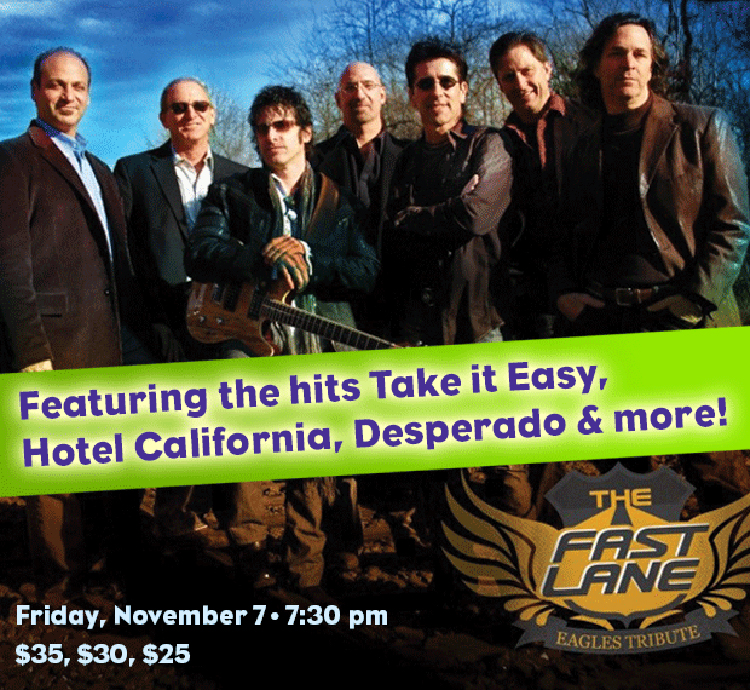 Friday, November 7: The Fast Lane To Soar Like The Eagles at Five Towns ...